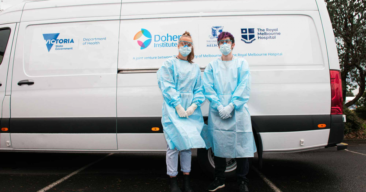 Lab Van enables rapid diagnostic testing in outbreak hotspots | Doherty ...