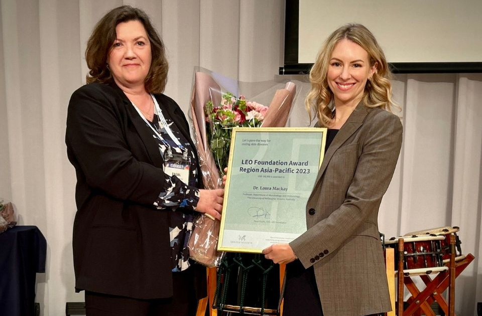 Professor Laura Mackay wins LEO Foundation Award in Region Asia-Pacific ...